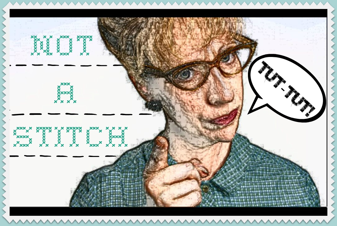 Bits 'n Bobs: DBM #11 - Eek...not a stitch!