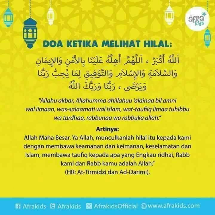 Senarai Lengkap Doa-doa dan Bacaan sepanjang Ramadan - Layan Drama