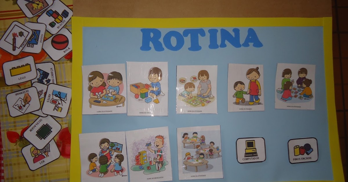 Mentes que brilham: Quadro de Rotinas Visual para o aluno com ...