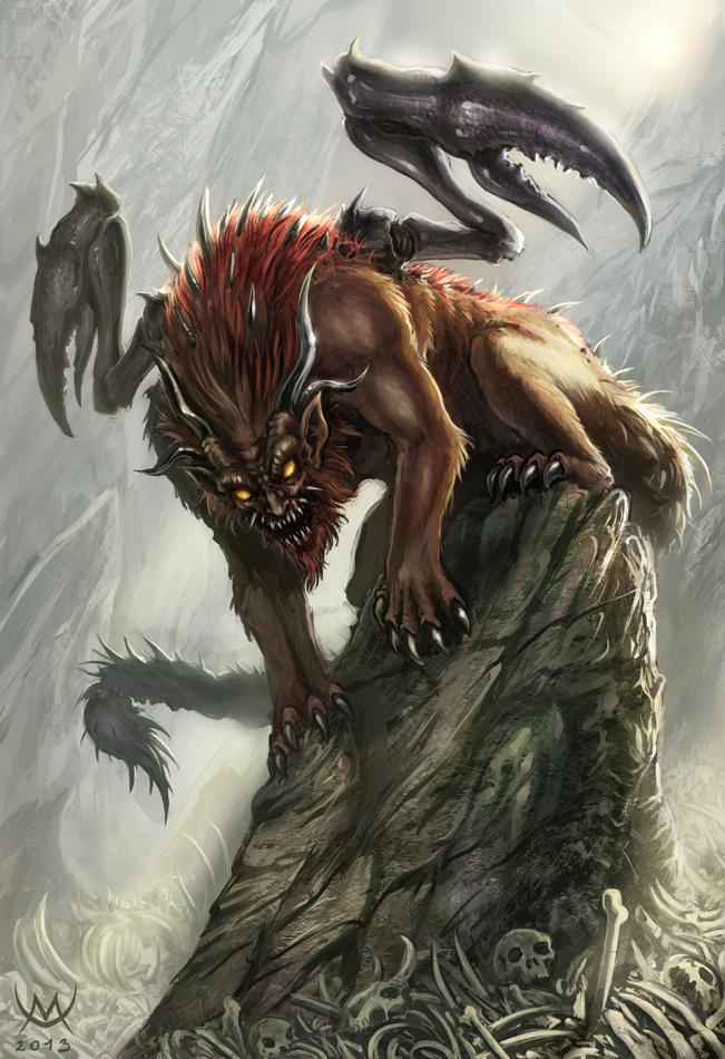 Planar Adventures for Dummies: History of the Manticore in Art