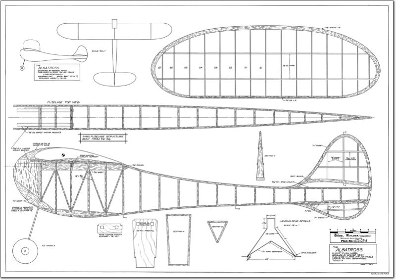 The Building Board: George Reich' Albatross now in kit form