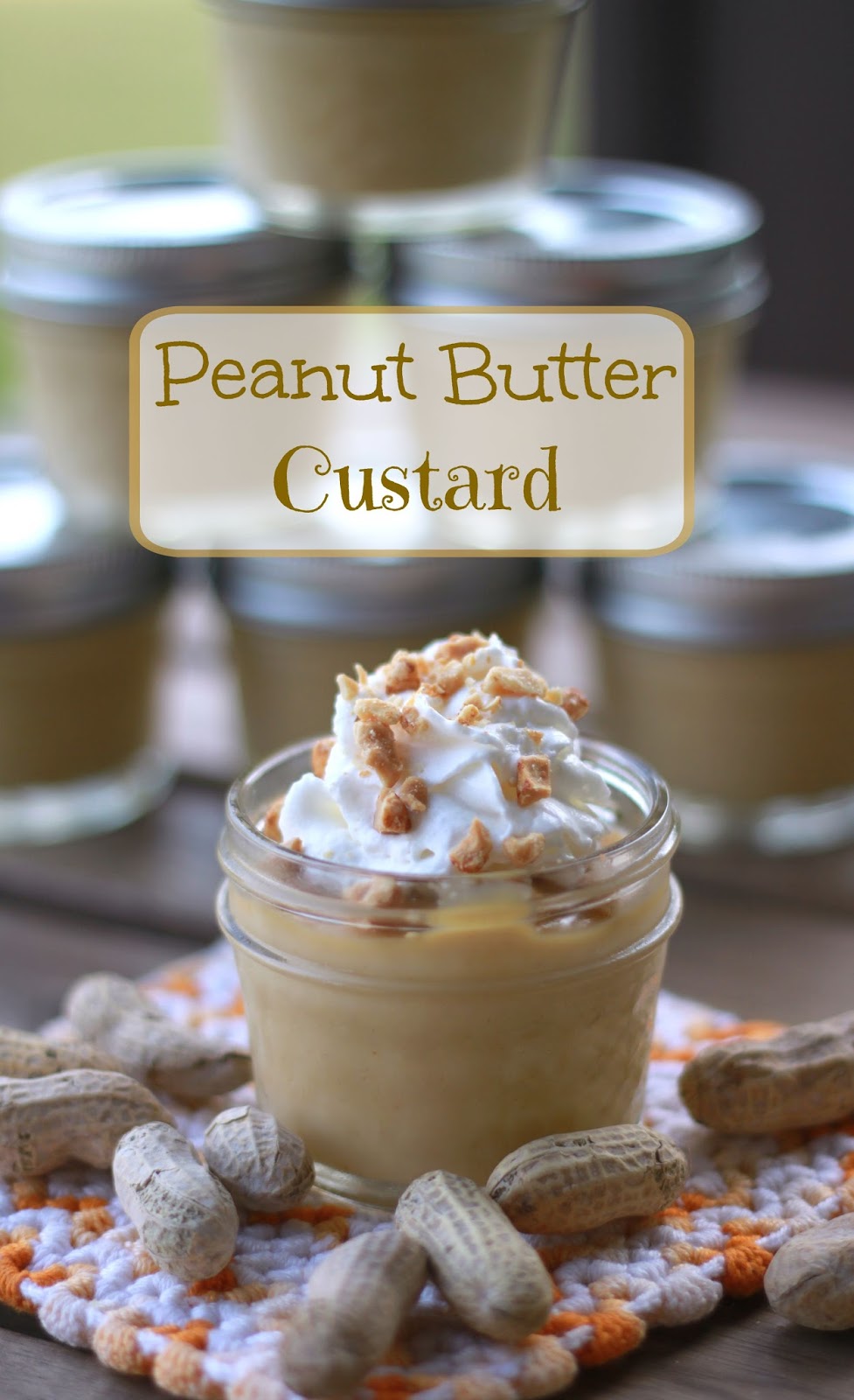 Peanut Butter Custard | Crazy for Cookies and More