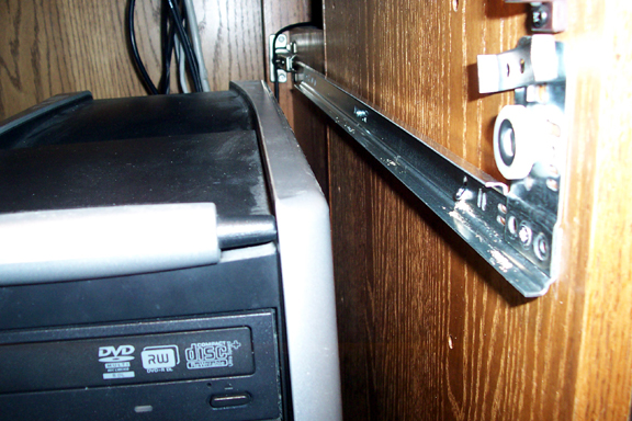 Howdy Ya Dewit!: Rolltop Desk Scanner Drawer