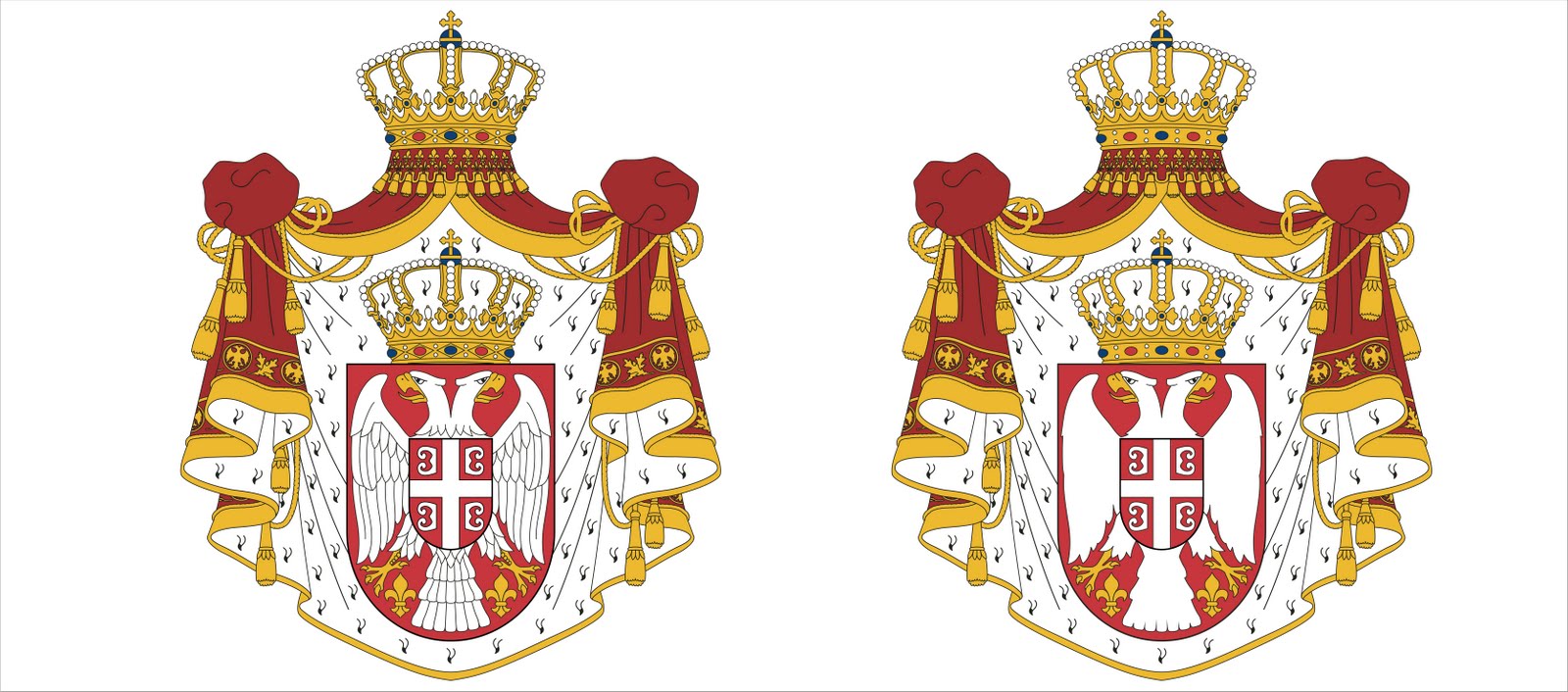 Zastava i grb Srbije - Serbian flag & coat of arms: Grb Srbije - Srpski ...