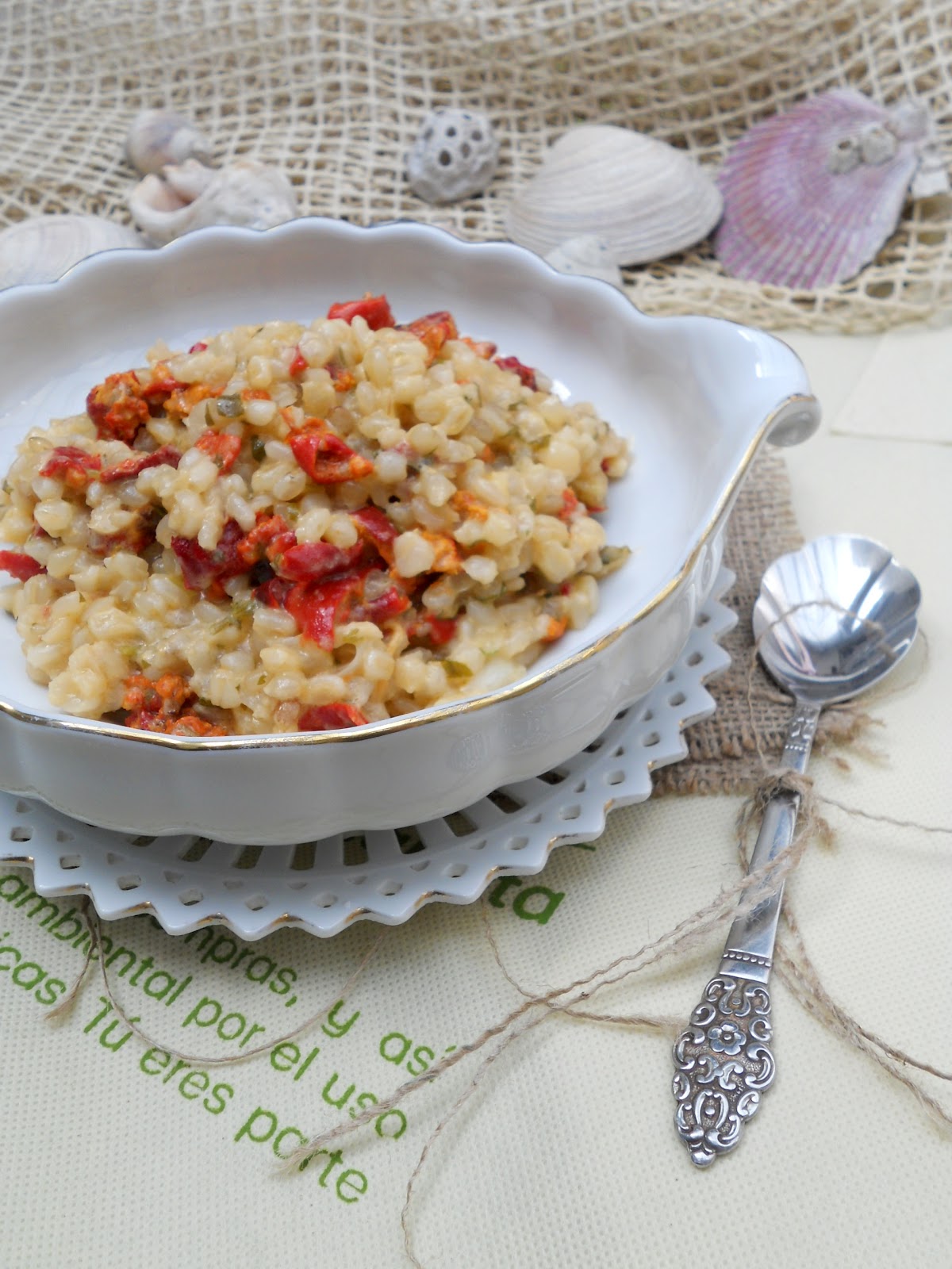 Cocina Chilena . Recetas Caseras: Ceviche y Risotto de PIURES