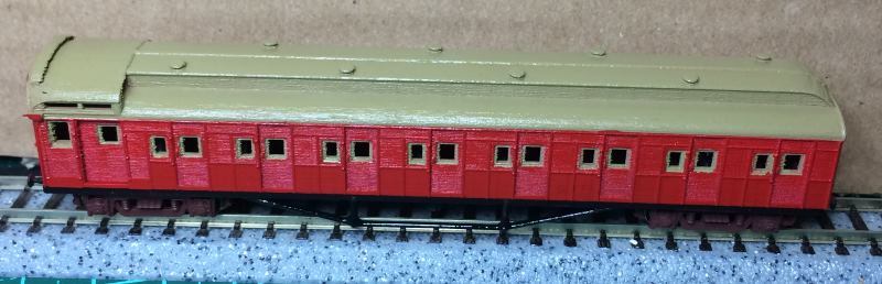 Australian N Scale: N Scale Tait cars by Brimbank Models