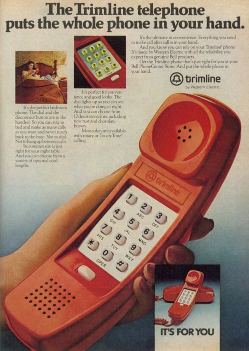 Harvest Gold Memories: The iPhone Didn't Kill the Landline Telephone ...