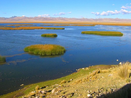 Lago de Junín en Junin