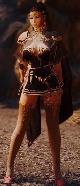 [Dint] BDO Dark Knight 2 v1.2 [CBBE/CBS/HDT Cloth] ~ Eskyrim