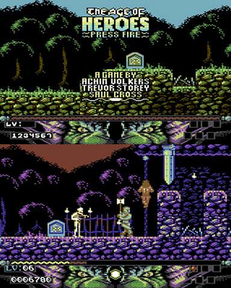 Indie Retro News: The Age of Heroes - Work in progress C64 game by ...
