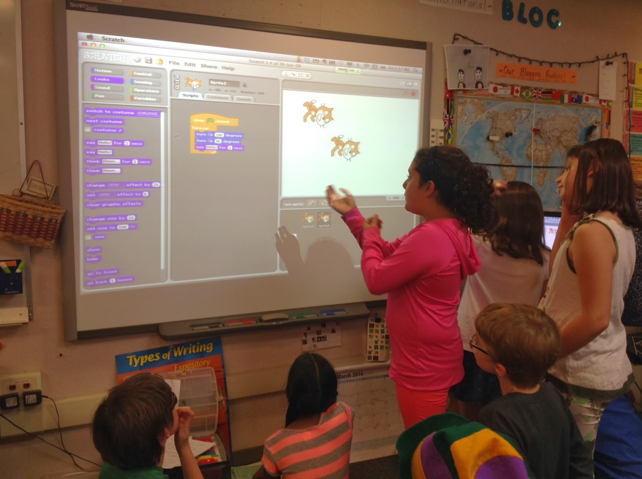 Mrs. Yollis' Classroom Blog: Scratch•ing the Surface of Visual Programming