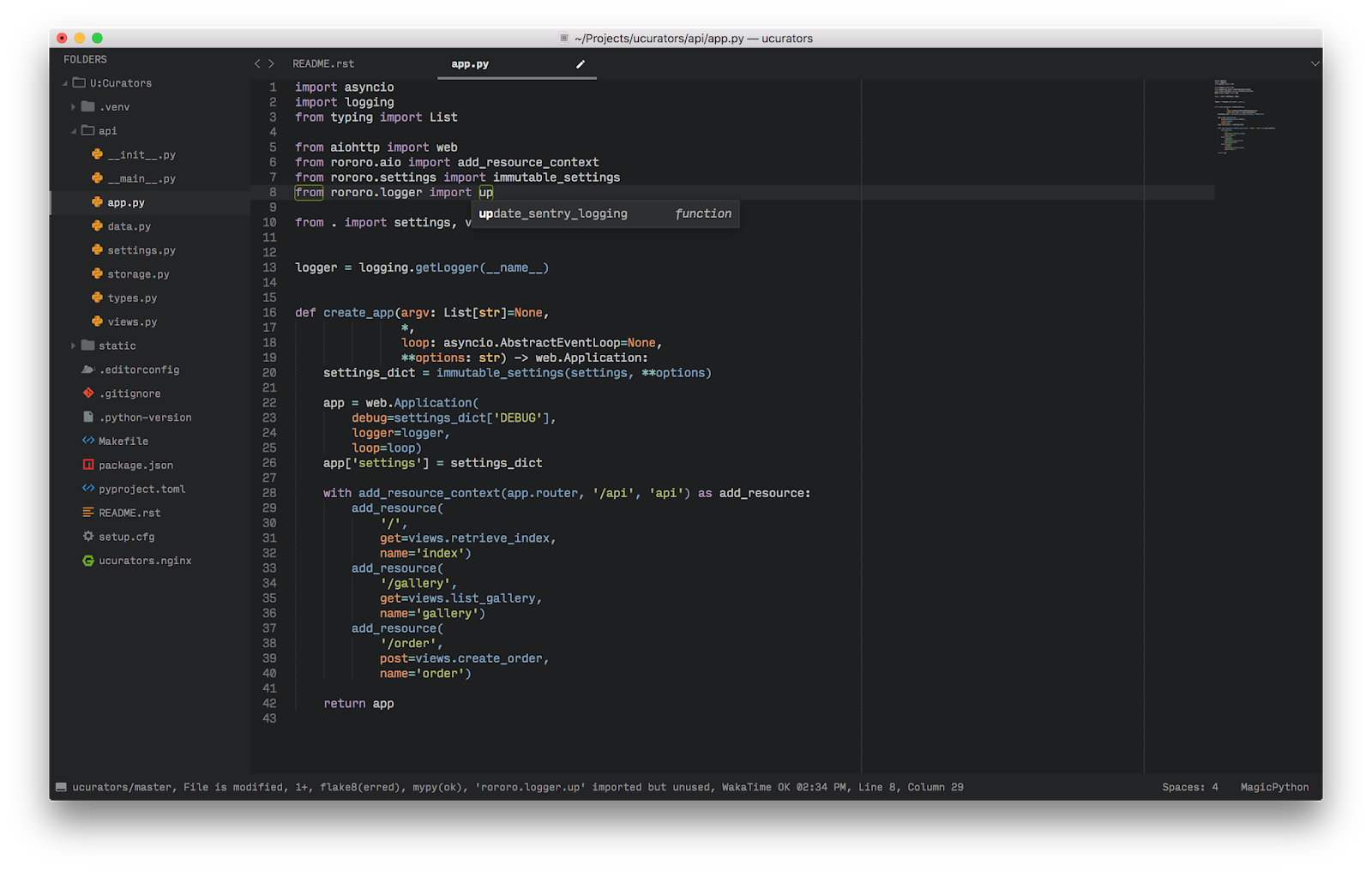 О Python с Игорем Давыденко: Настройка Sublime Text 3 для Python разработки