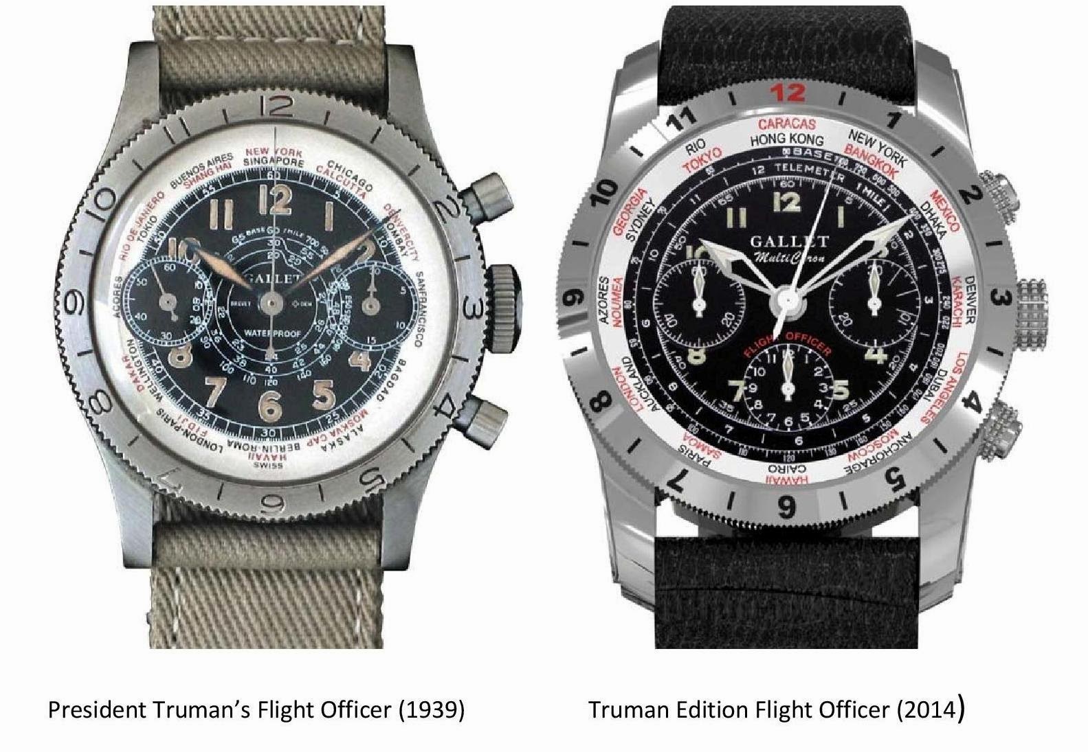 Gallet – The 75th Anniversary Edition Flight Officer & The Truman ...