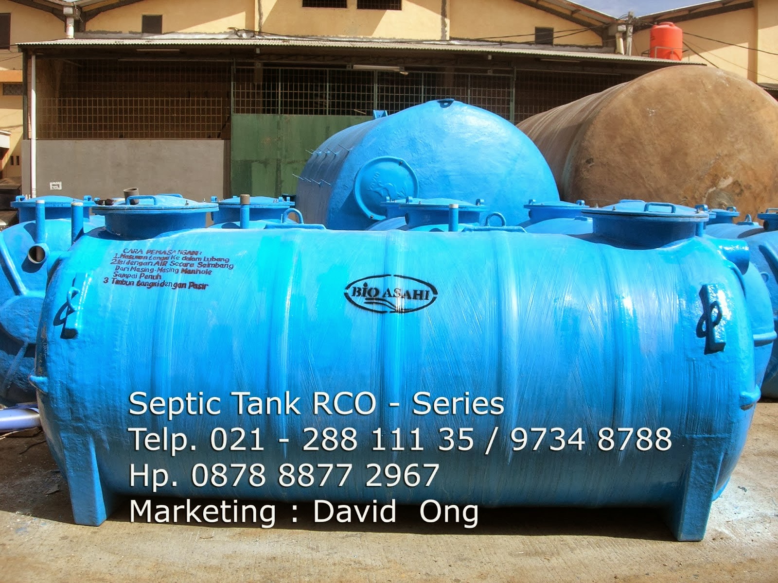 Septik Tank Biotek - PT. ASAHI FIBREGLASS: Produk Kami