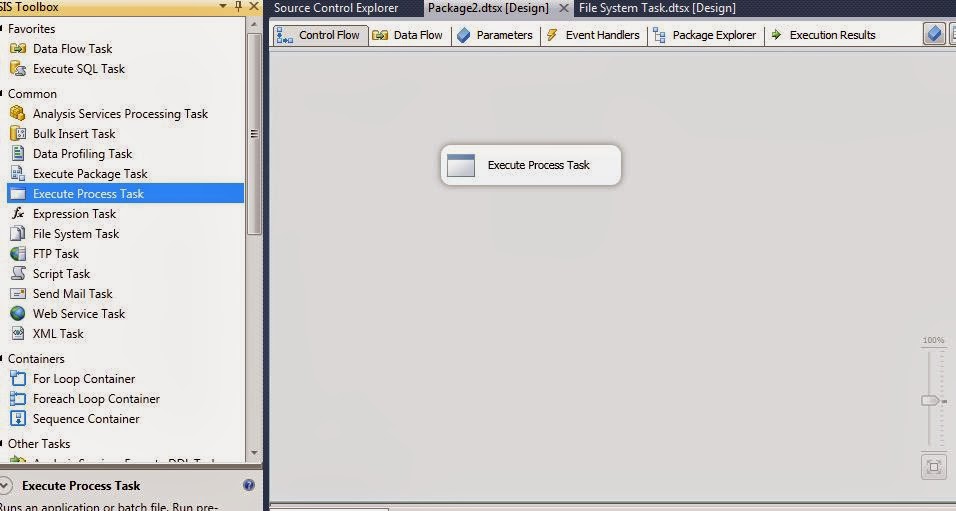 It Journey Execute Process Task In Sql Server Integration Services Ssis