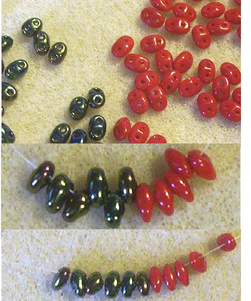 The Bead Doodler: Super Duo Two Hole Beads