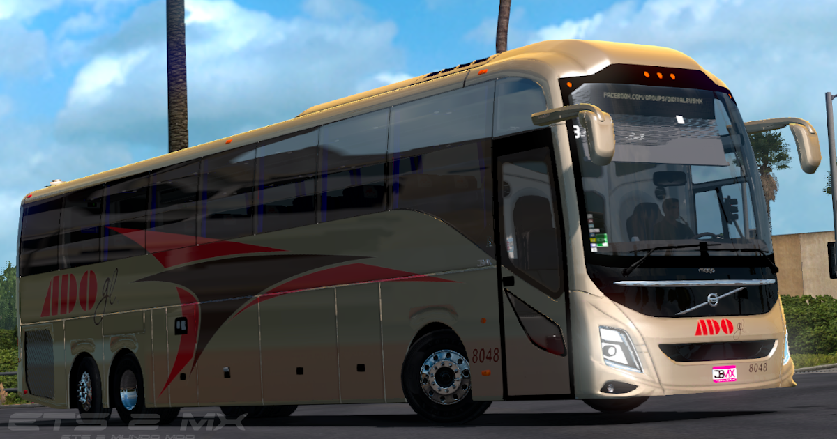 Volvo 9800 (Versión Premium) para ETS 2 y ATS - ETS 2 Mundo Mod