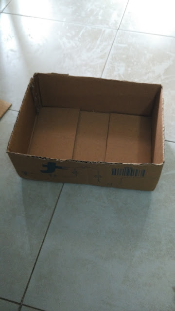 DIY best-out-waste Storage Box