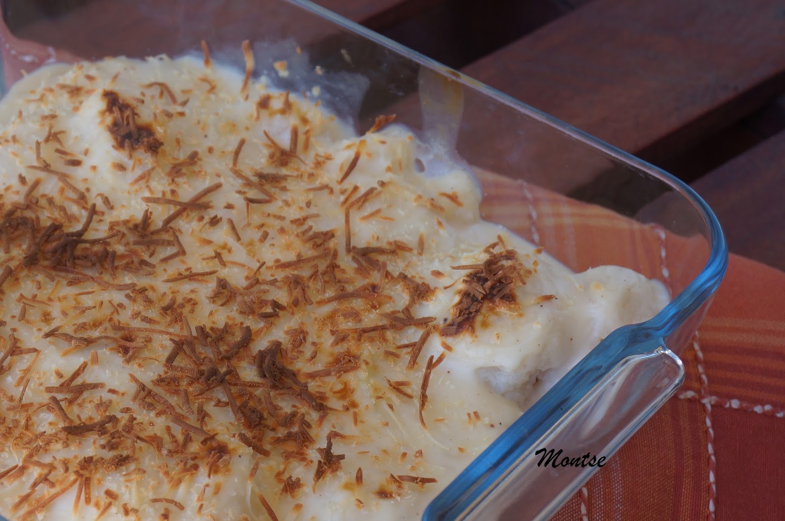 Coliflor con bechamel al horno - Cocinando con Montse