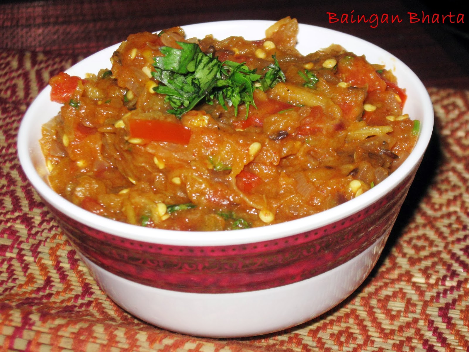 Baingan ka Bharta / Mashed Eggplant Curry – Palate's Desire