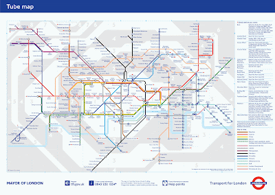 The tube map - milovn