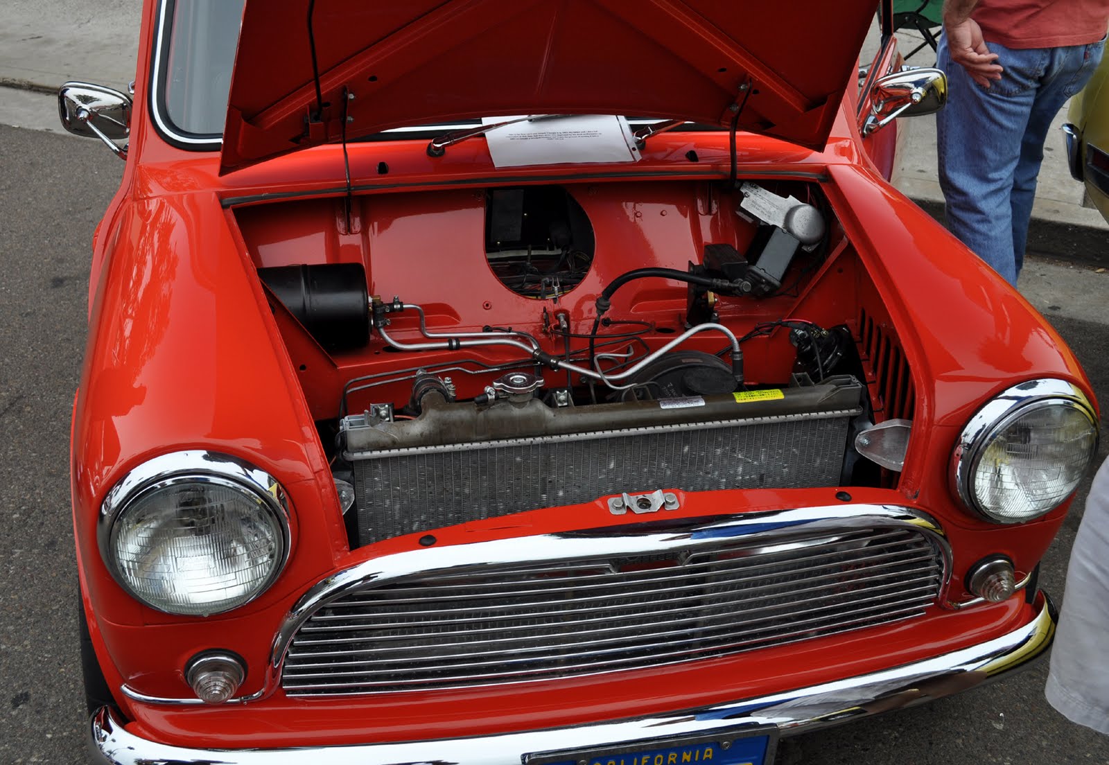 Just A Car Guy: turbo Busa powered 1966 mini Cooper