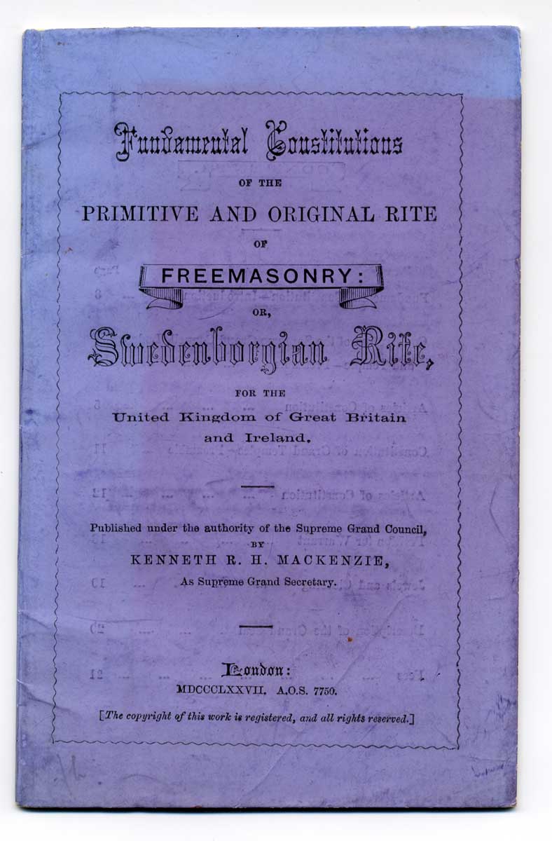 SANDHILLS: Swedenborgian Rite