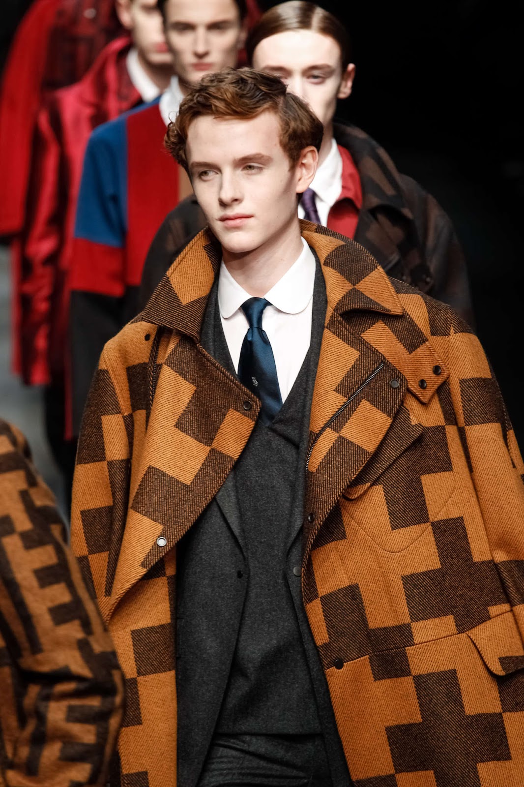 Male Model Otaku: Fionn Creber: Fall/Winter 2014-15 【London】[1/11 0:20 ...