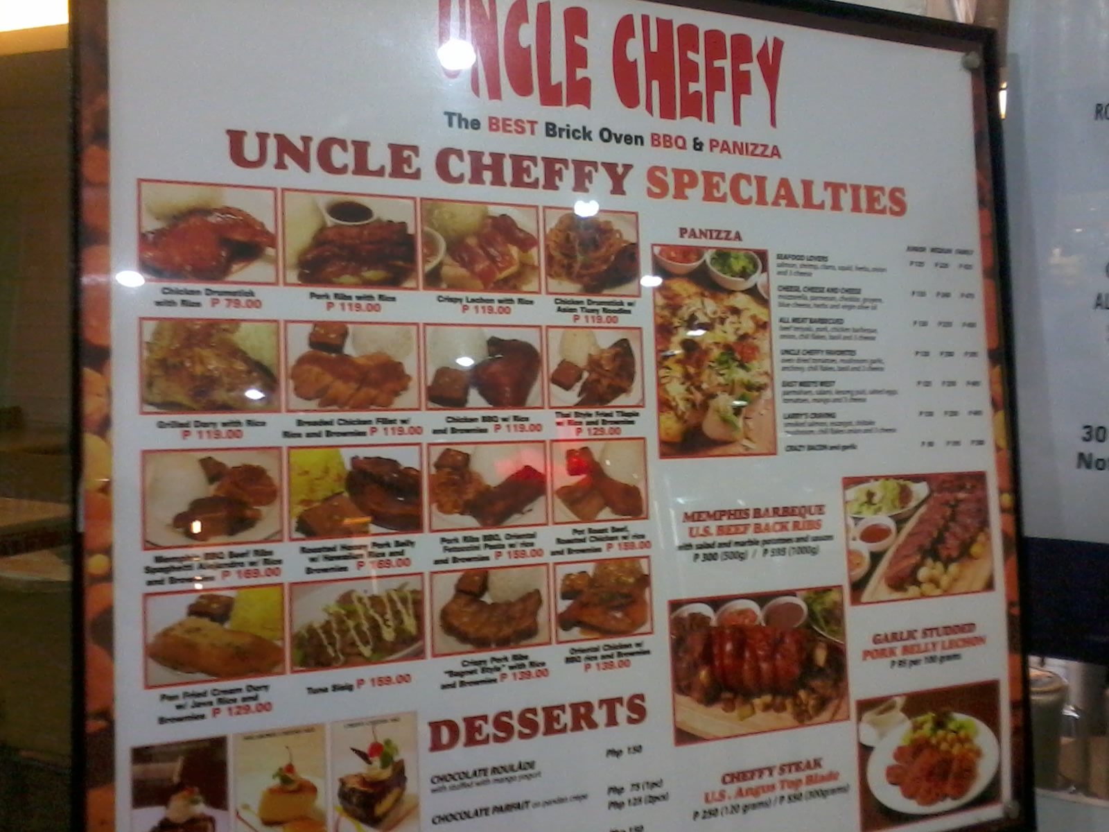 UNCLE CHEFFY: GREAT AMBIANCE AND DELICIOUS PANIZZA | Security Blanket