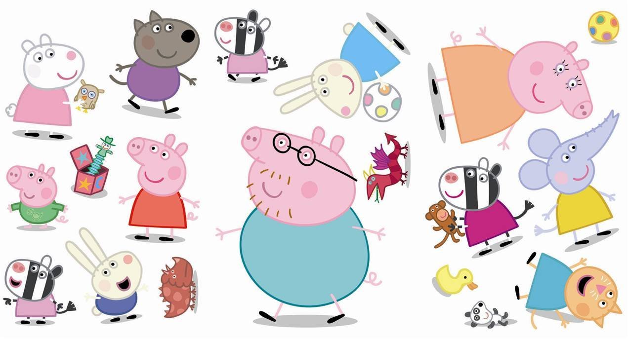 45LOVERS: peppa pig stickers