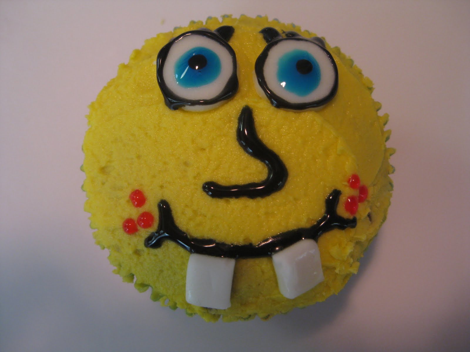 Spongebob Squarepants: Spongebob cupcake recipe