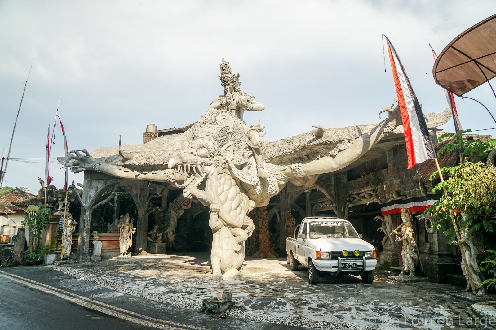 Bali - jour 5 : Autour d'Ubud - Vélo, araignées et combats de coqs