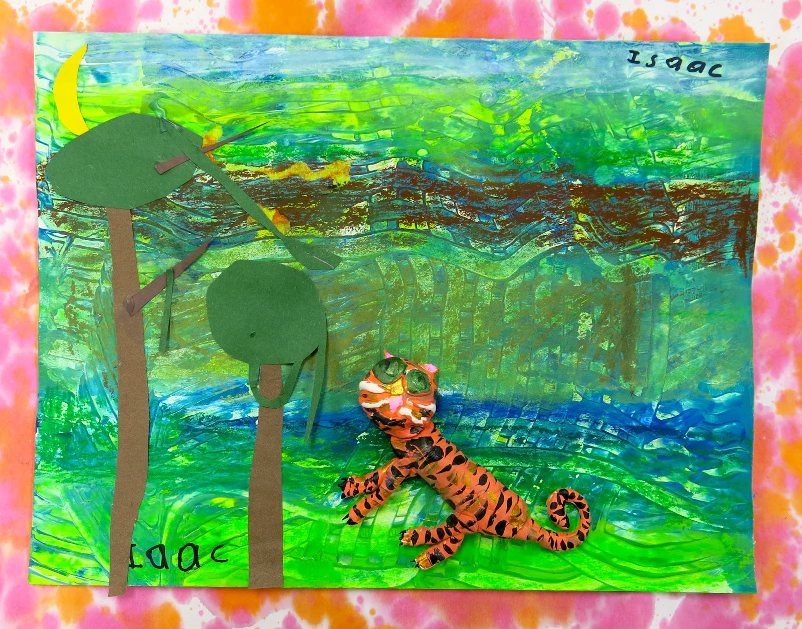 Cassie Stephens: In the Art Room: A Henri Rousseau-Inspired Mix Media ...