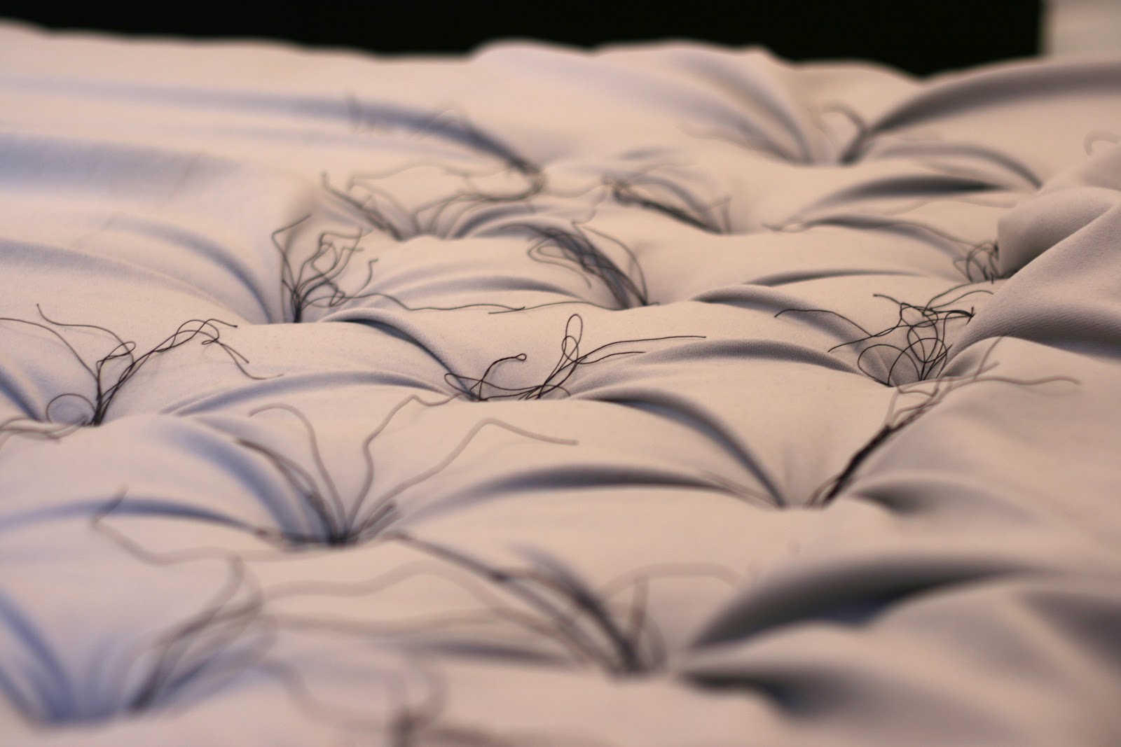 Here it comes... Profesh headboard tufting tutorial! / Create / Enjoy