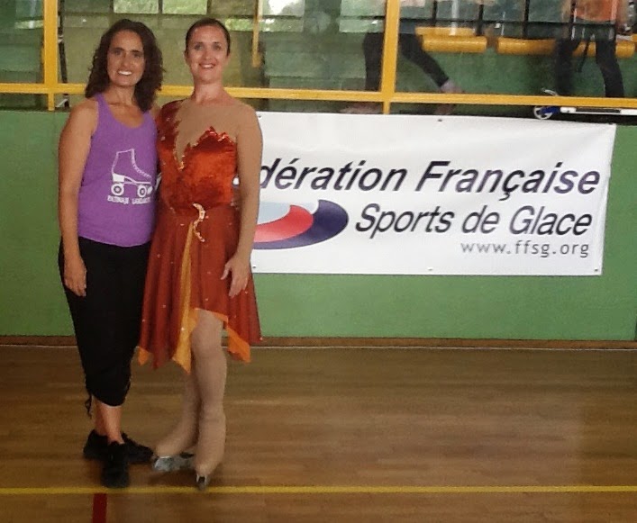 Laura CECERE : Open International de Paris Roller Artistique in line