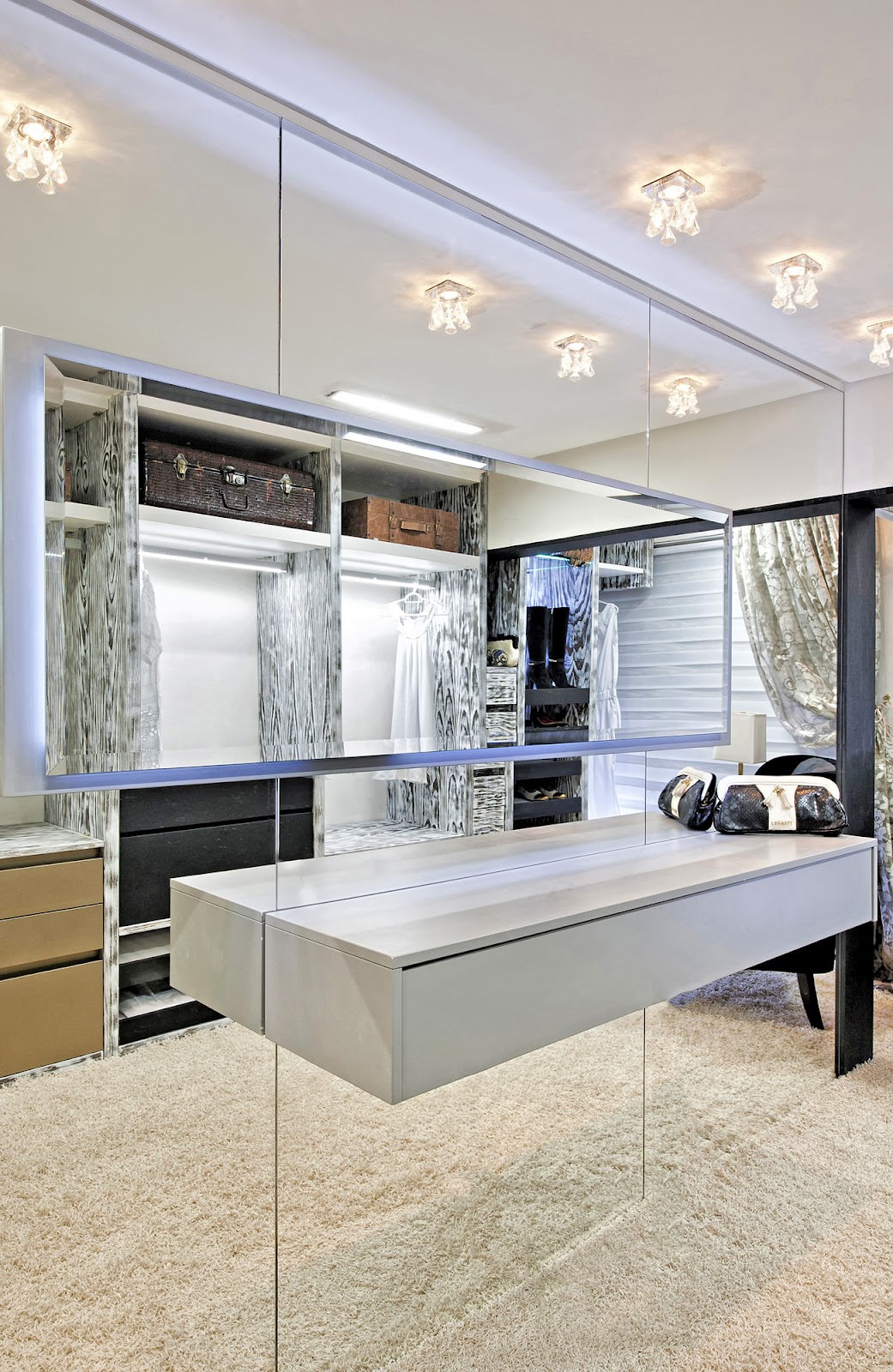 REVISTA ESTREIA : DECORAÇÃO: CASA COR GOIÁS 2012 'CLOSET'