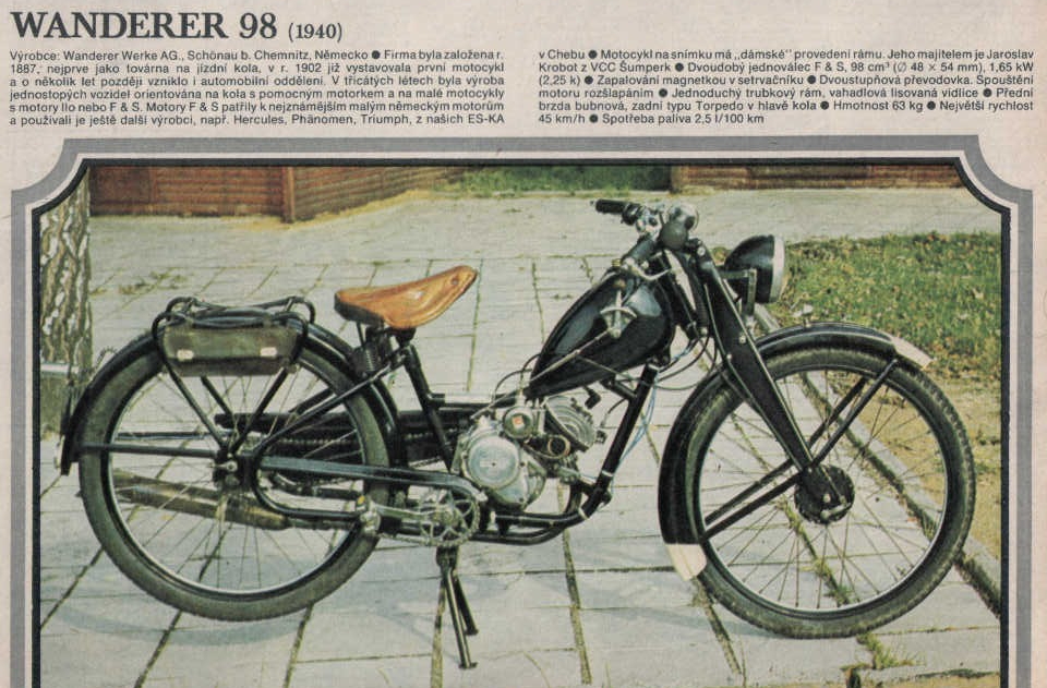 Motos do século XX: Wanderer