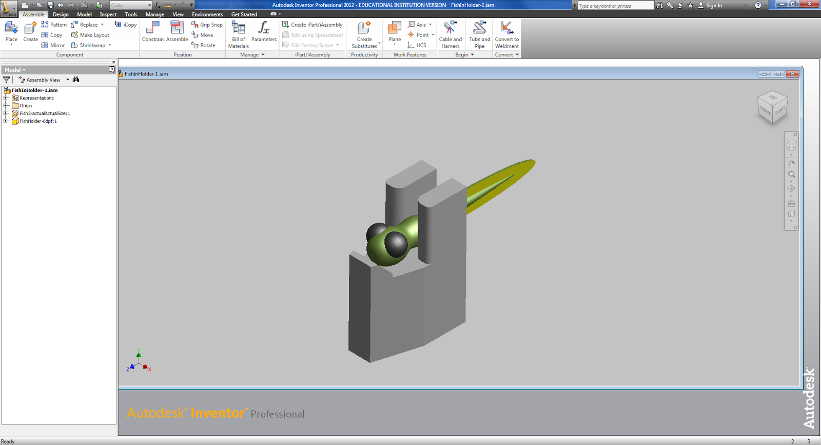 3D modeling in a lab