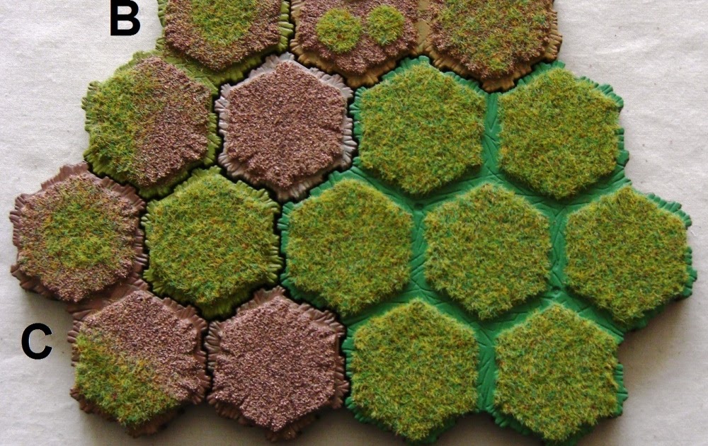 Wargaming Hex Template