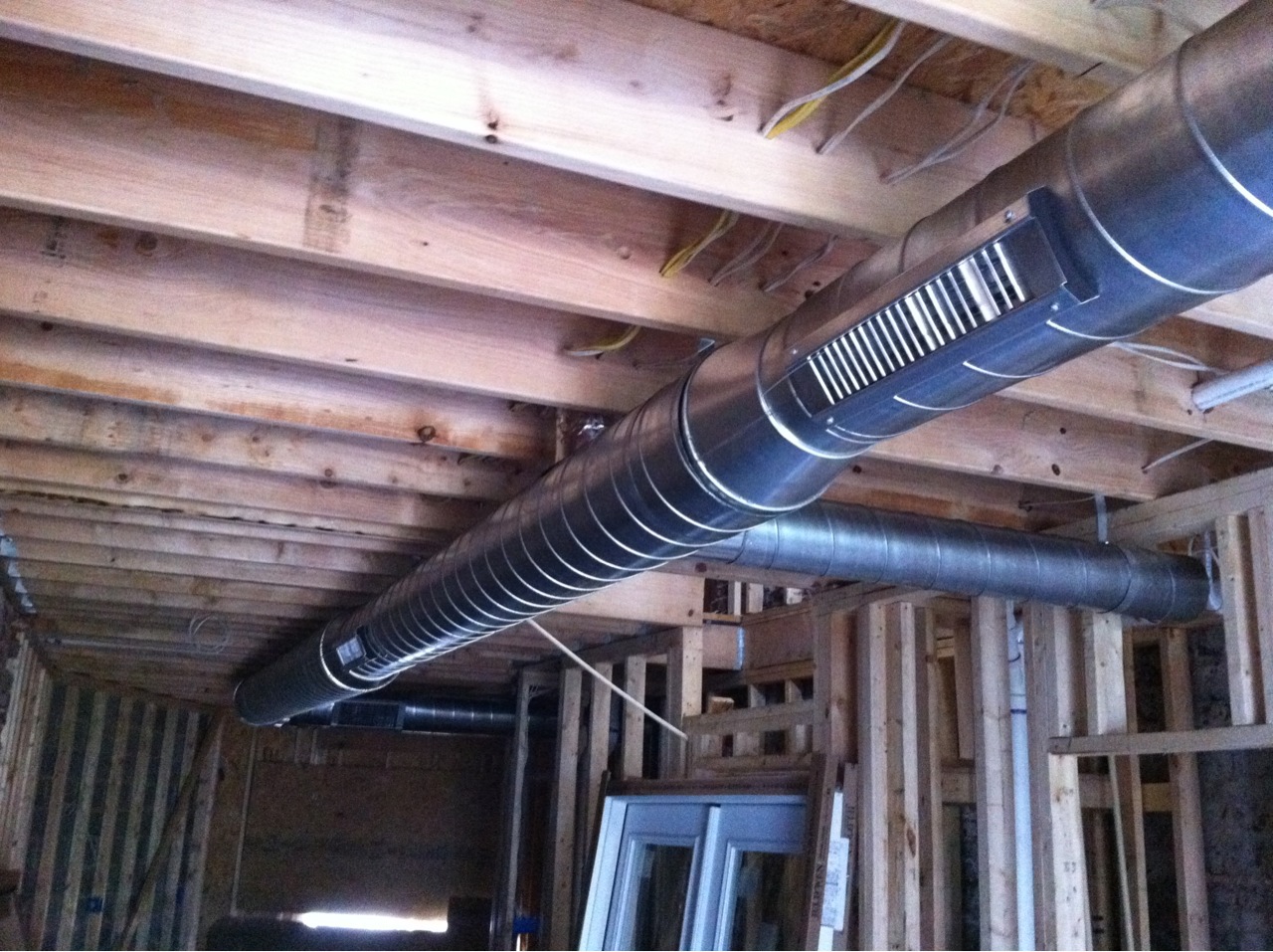 1426 Ives Pl SE: even more HVAC: diffusers, hookups, and returns