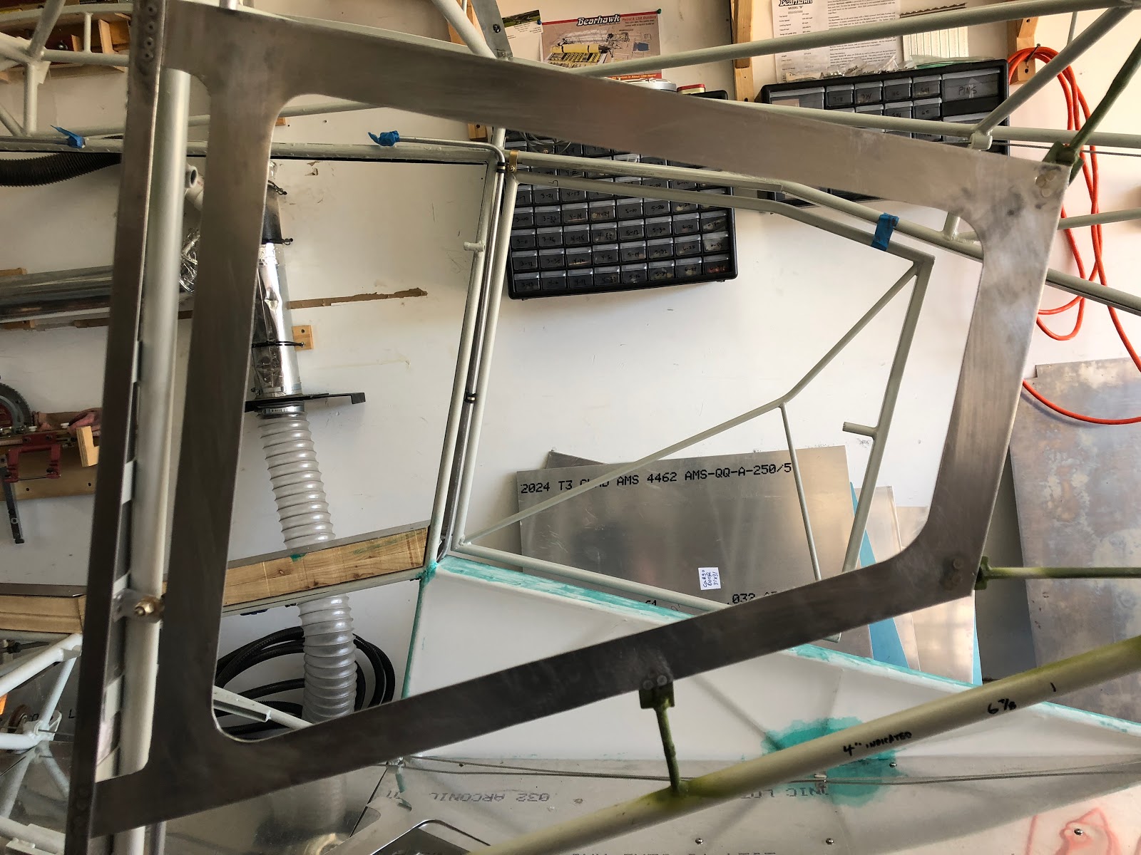 N6408C Bearhawk 4 Place Builders Log: Eliminating the D Window...