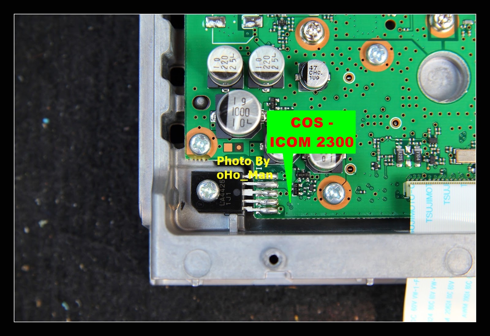 HOBBY RADIO COMMUNICATION REPEATER HT VHF/UHF: COS RADIO ICOM 2300