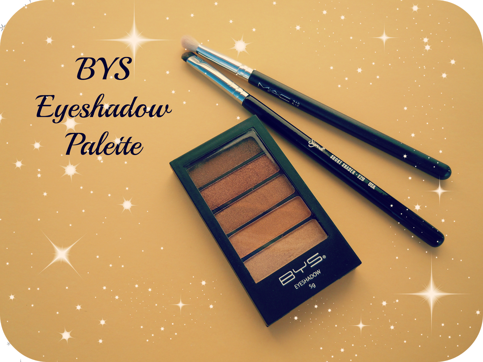 Heart Ocean Secrets: BYS Eyeshadow Palette ~ Budget Friendly Make Up
