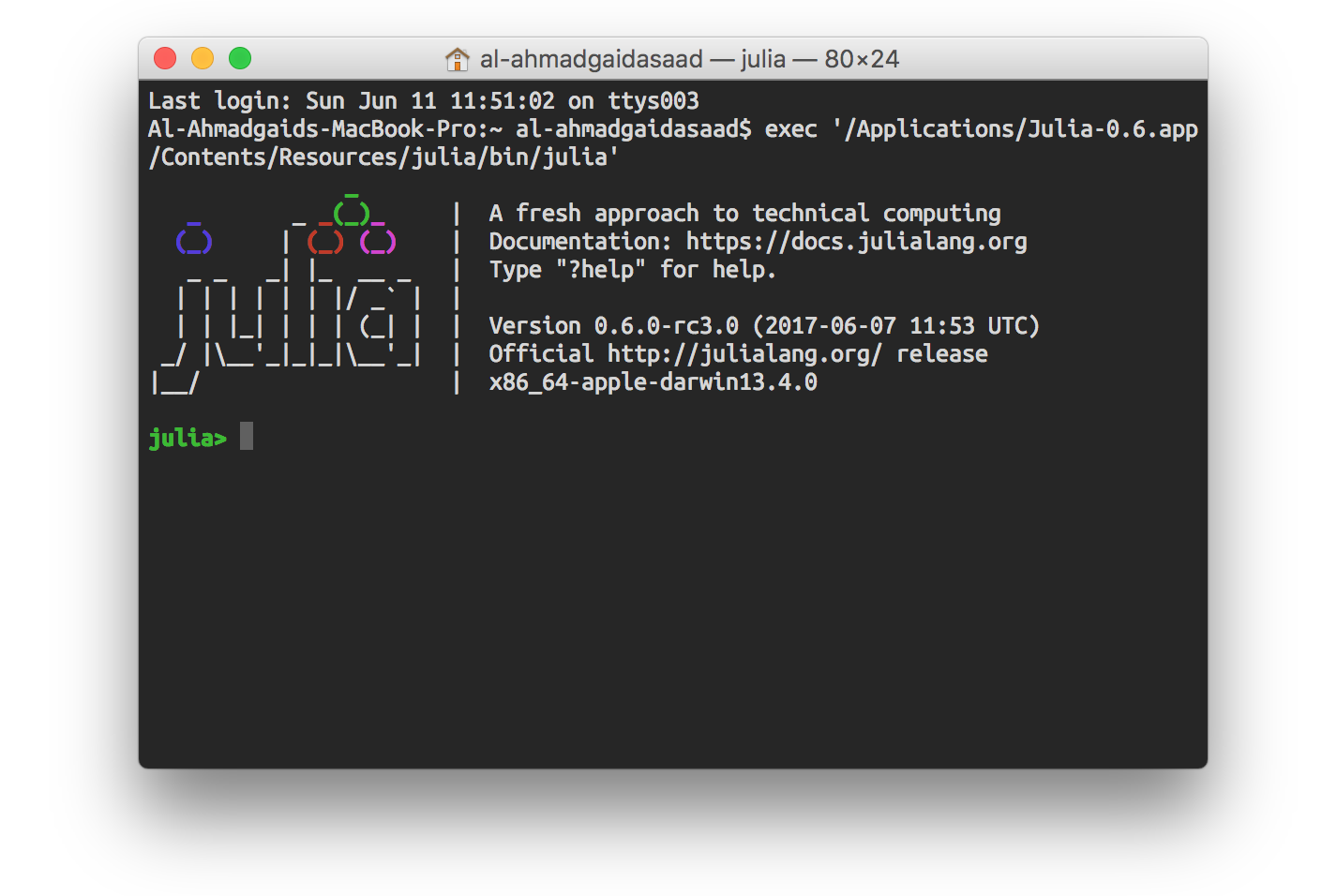 Julia: Installation and Editors