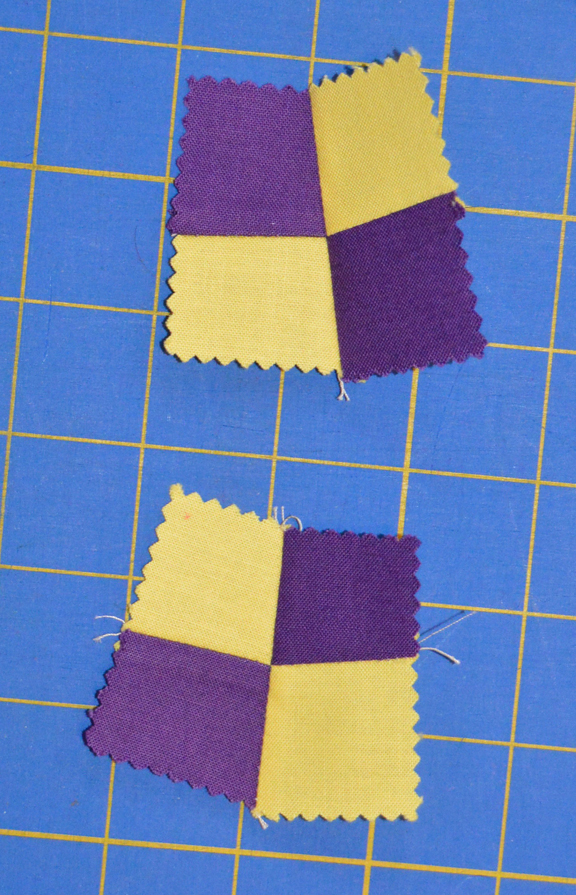 Inspired by Fabric: FourPatch Parade Tutorial