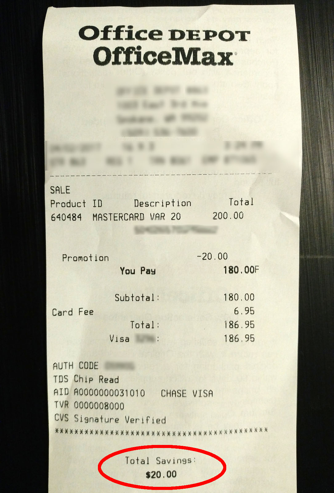 [Deal Dead] OfficeMax/Depot: Spend $50 On Gift Cards (Including Mastercard), Save $10 (Easy $20 ...