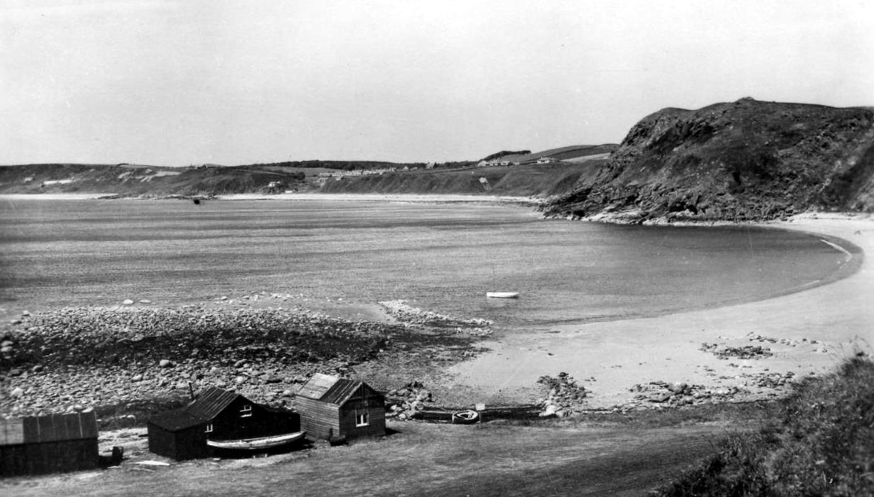 Tour Scotland: Old Photograph Monreith Bay Scotland