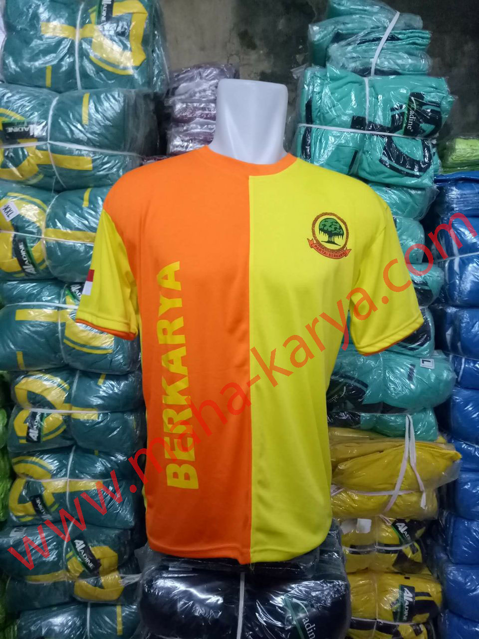 GROSIR KAOS PARTAI MODEL BARU 2018 Maha Karya Advertising | Kaos Partai ...