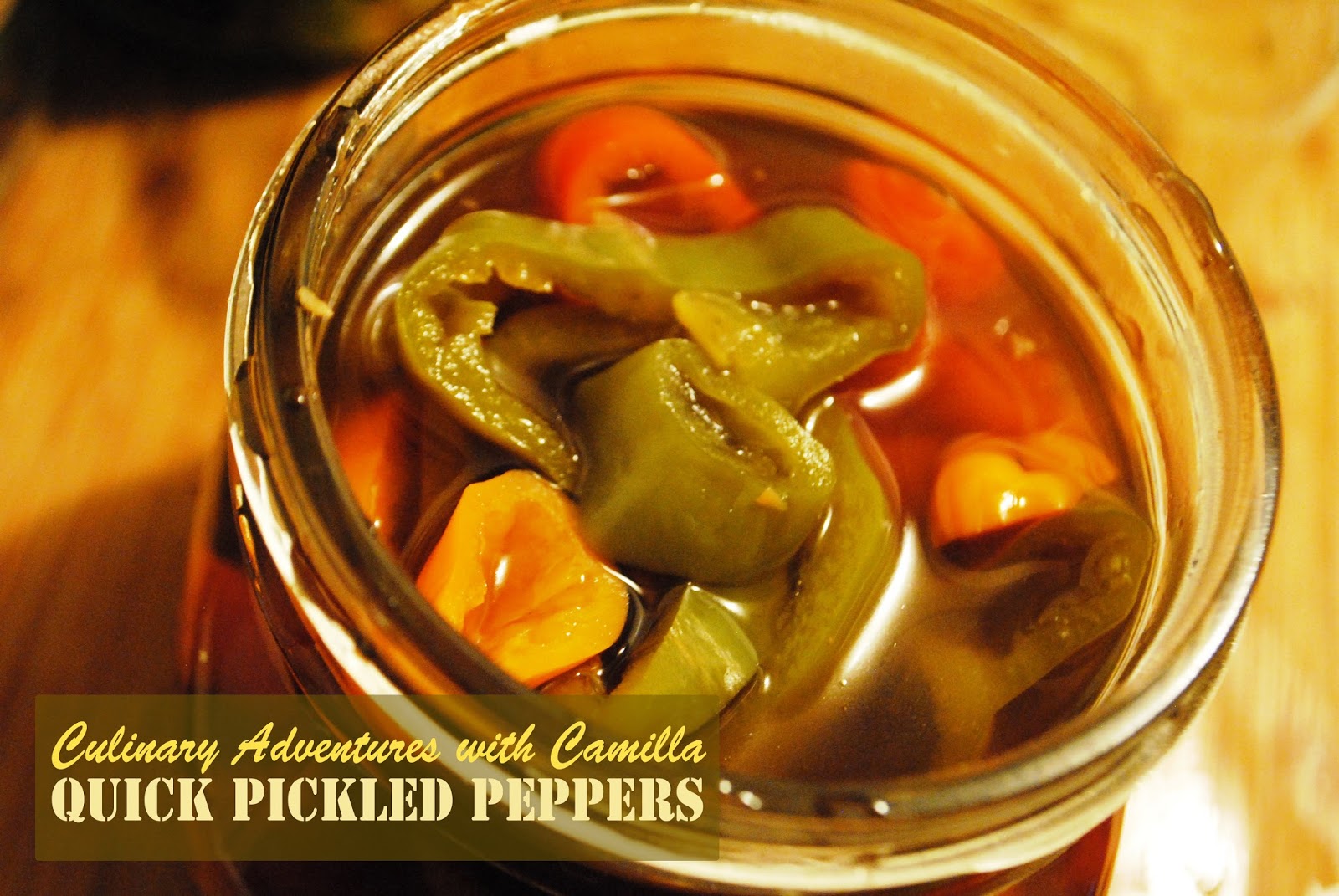 Quick Pickled Peppers