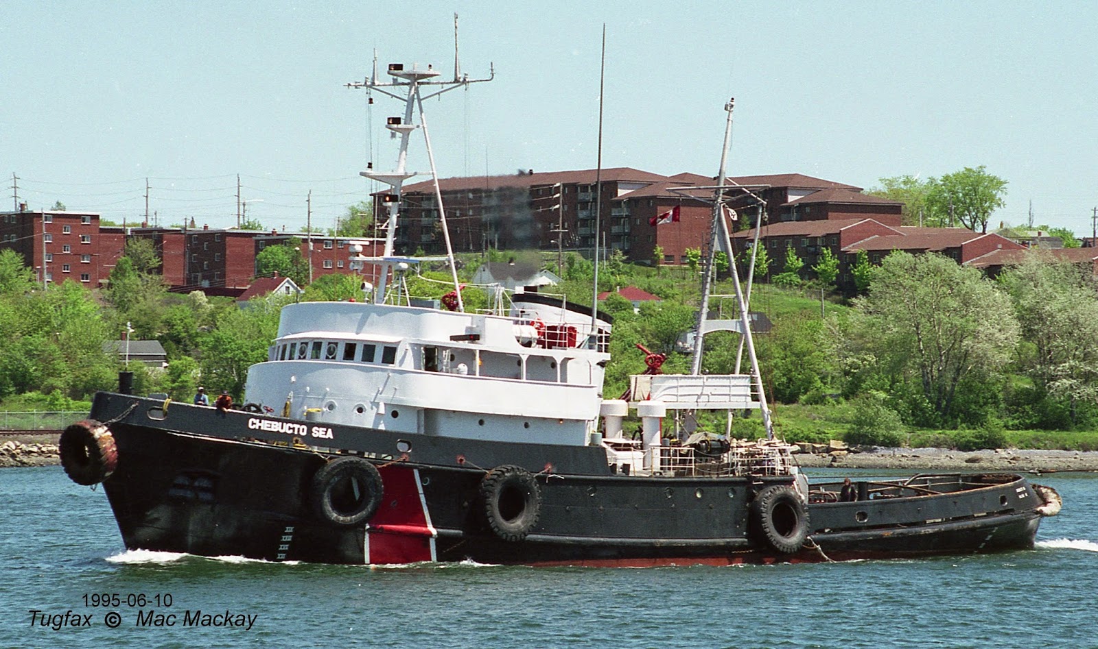 The Kriger St-Charles, a Modernized Tug boat, is now out of dry dock ...